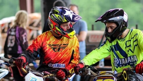 Valentino Rossi al Ranch di Colin Edwards