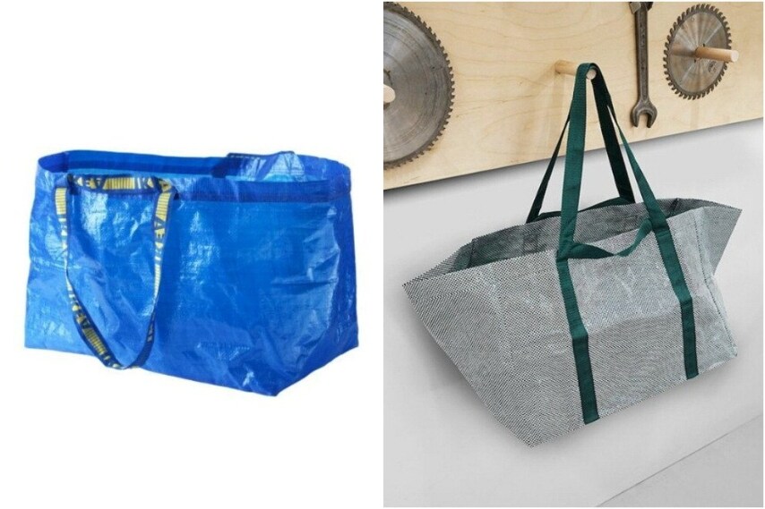 Addio al blu, ecco la nuova busta Ikea