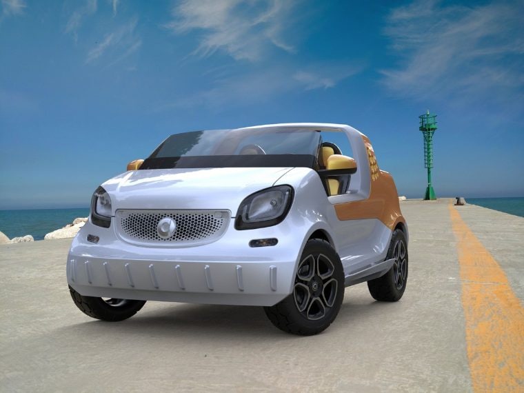 Smart ForSea, la city car va a mare