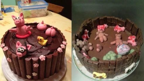Expectation vs reality: 22 cakes that seemed like a good idea but then ...