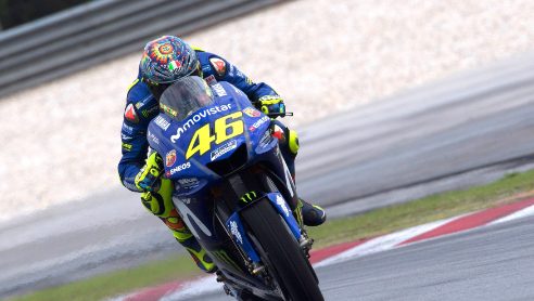 MotoGP, le foto di Valentino Rossi nei test di Sepang