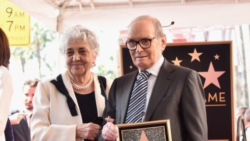 Le foto di Ennio Morricone e Maria Travia