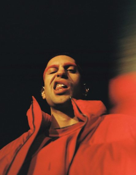 Il nuovo look di Mahmood per "Inuyasha"