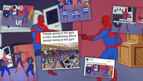 I meme di Spider-man che si indica da solo, la scena dei cartoni anni ...