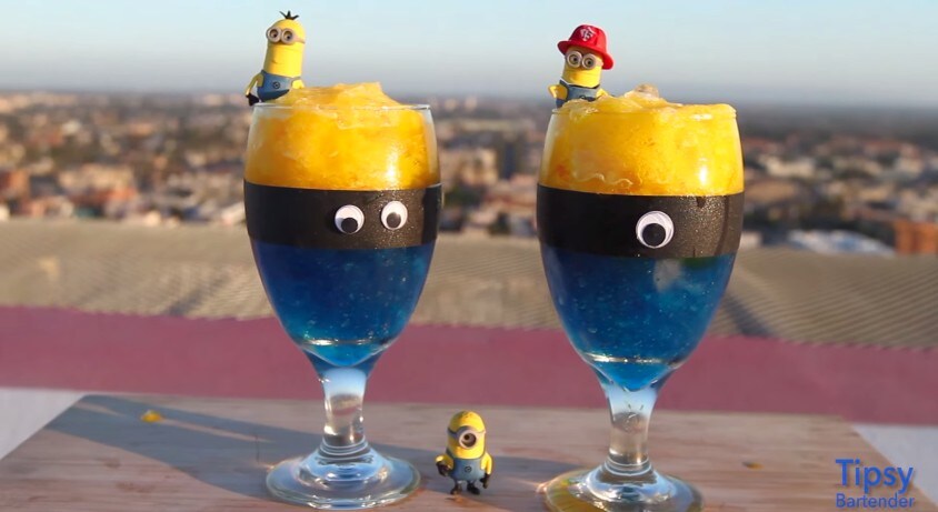 Un divertente cocktail a forma di Minions: ecco come realizzarlo