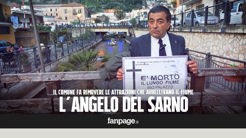 L'Angelo del Sarno perde le ali, il Comune fa rimuovere le attrazioni ...
