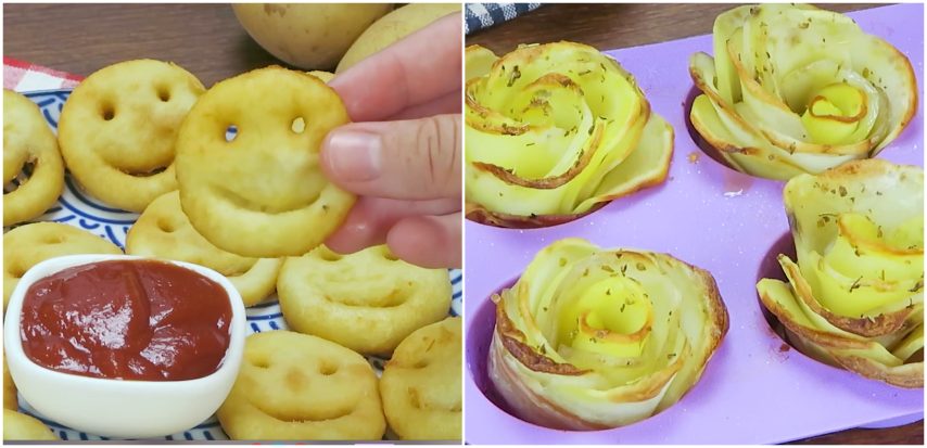 4 creative recipes with potatoes!