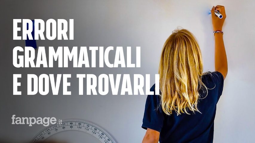 I 5 errori grammaticali più diffusi: ecco come scrivere correttamente ...