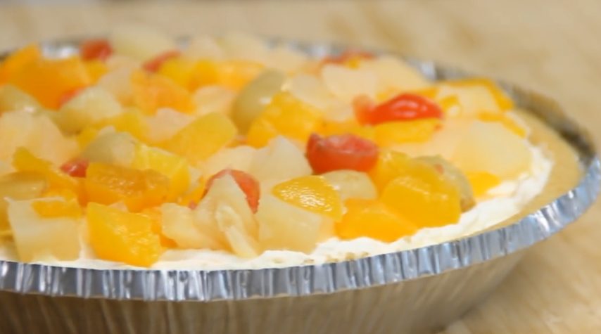 Cheesecake macedonia: gustosa, colorata e senza cottura