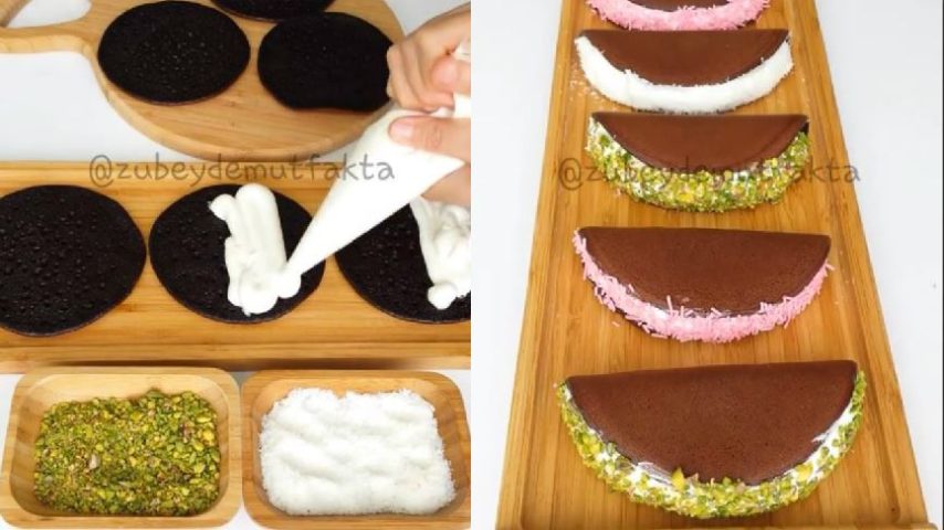 Sweet and delicious "sandwiches": a recipe to try