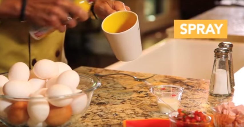 Microwave coffee cup scramble