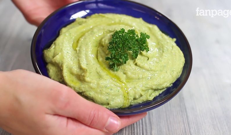 The green Hummus recipe: easy, creamy and tasty