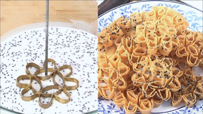 Crispy lotus blossom cookie: how to prepare them