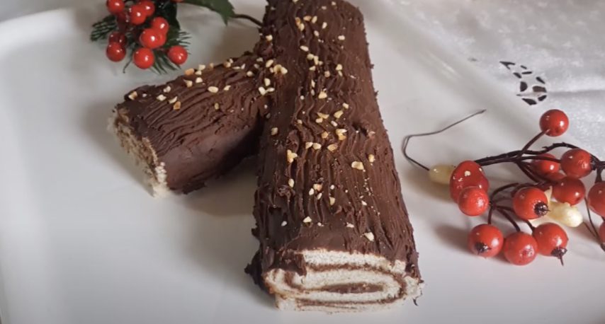 No bake Christmas log: the simple recipe to enjoy your dessert