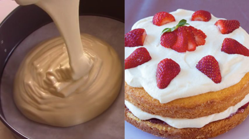 How to prepare a sponge cake without baking powder