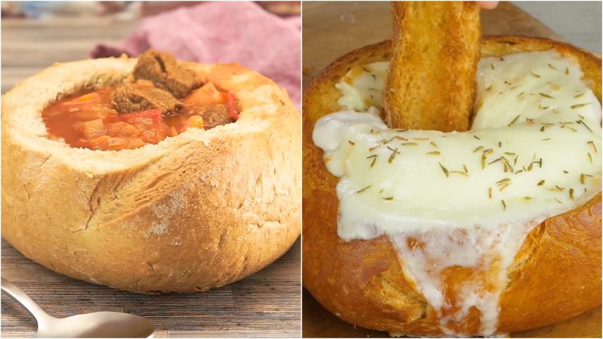 Stuffed bread for amazing dinner: here is 3 ideas!