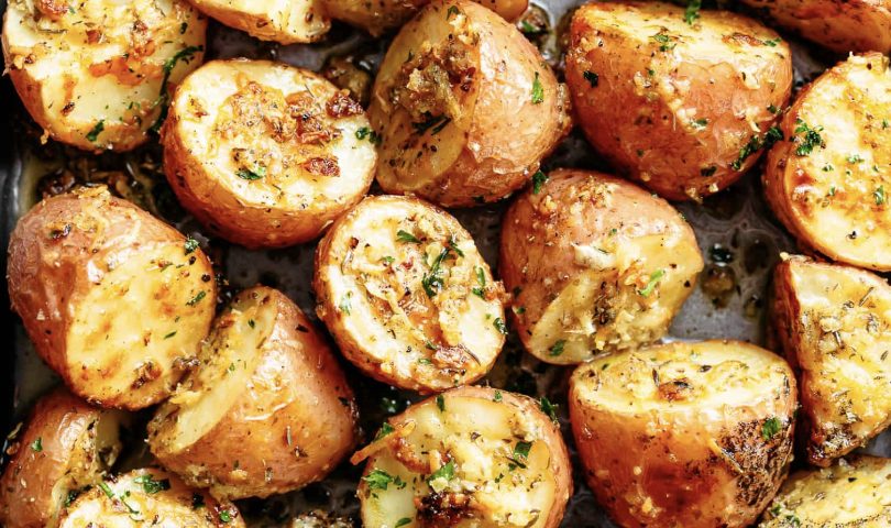 Browned butter parmesan roasted potato: a delicious side dish