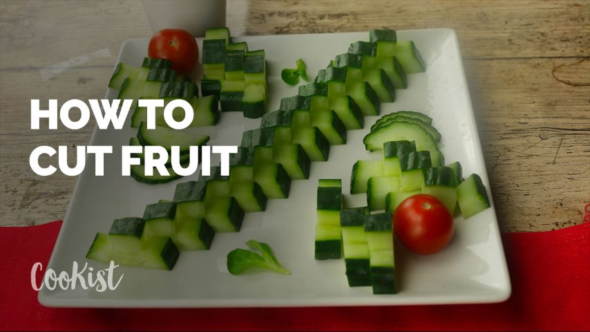 How to cut fruit: 3 easy steps to realize fruit decoration!