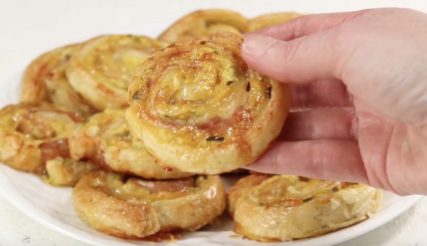 Hot cheesy cuban rollups: perfect for your appetizer