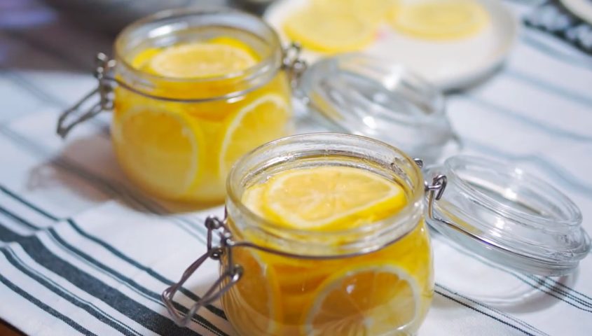How to make fresh lemon concentrate