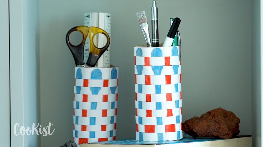 How to recycle ice cream sticks to make something useful!
