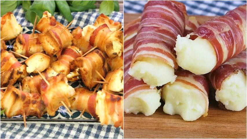 3 bacon ideas to make a perfect and delicious snack!