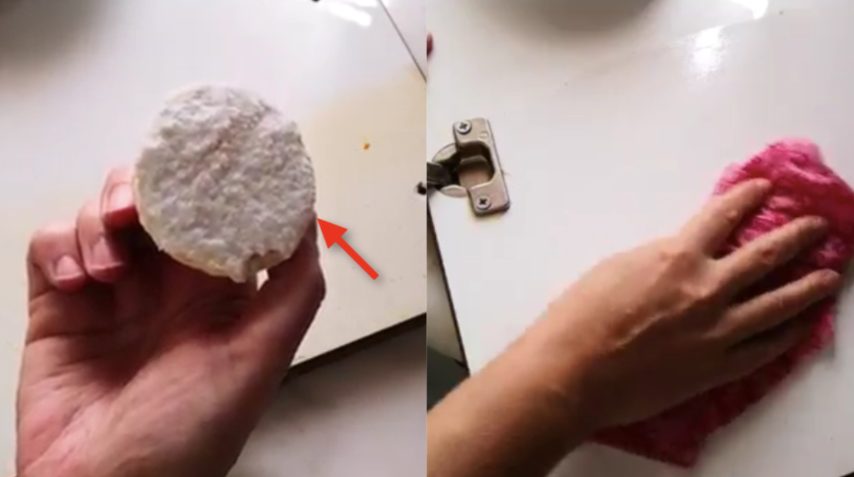 How to degrease kitchen cabinet with just 2 ingredients