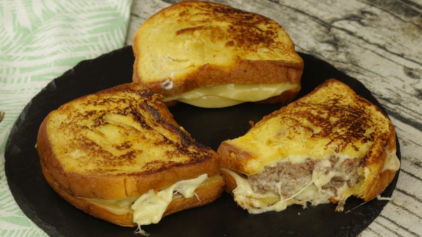Savory pain perdu: the perfect sandwich for a delicious snack!
