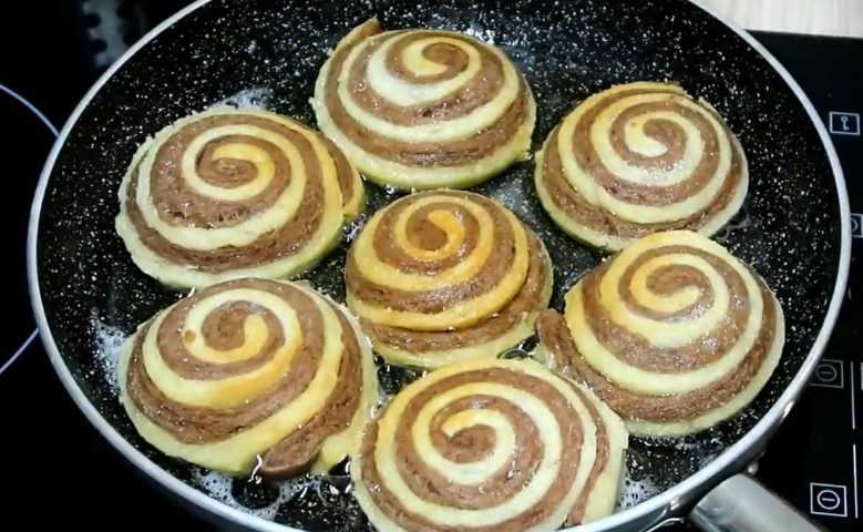 Fried cocoa pinwheels: the tasty idea for your break
