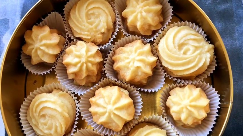 How to make delicious and beautiful butter cookies