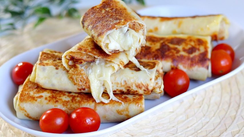 Omelette stuffed rolls: the easy recipe to enjoy your meal