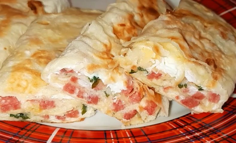 Stuffed wraps: an easy meal ready in no time