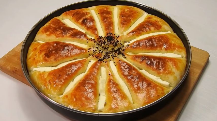 Savory cheese pie: the tasty and delicious recipe