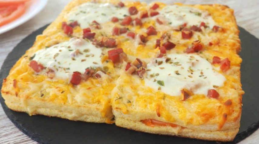 Pizza bread: the recipe to make it quickly