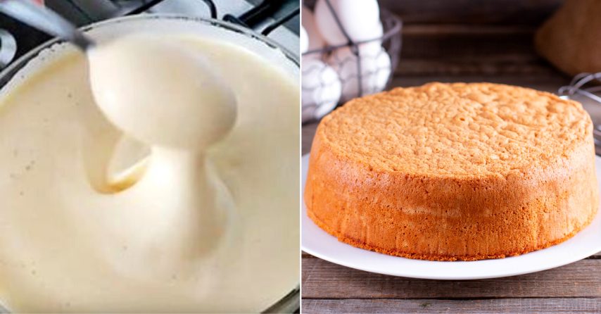 Sponge cake without baking powder: the tip to make it delicious