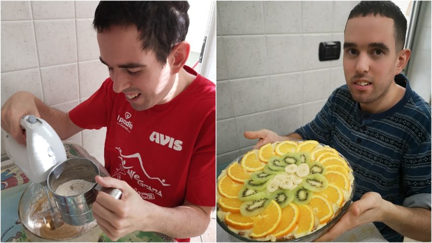 Lorenzo, the autistic guy who challenges quarantine with a smile thanks ...
