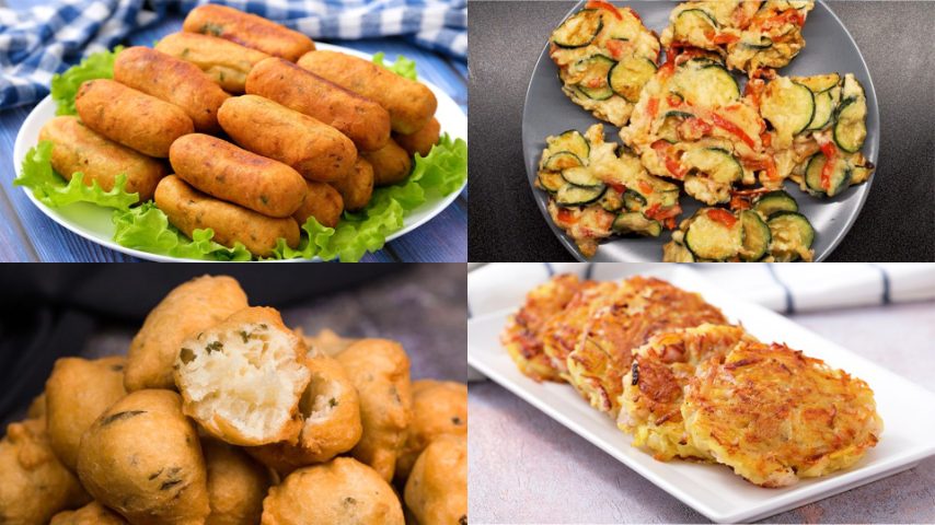 You must try these 5 irresistible recipes: here're the best fritters ever!