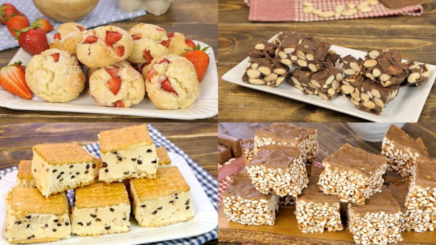 4 treats to make a sweet snack time!