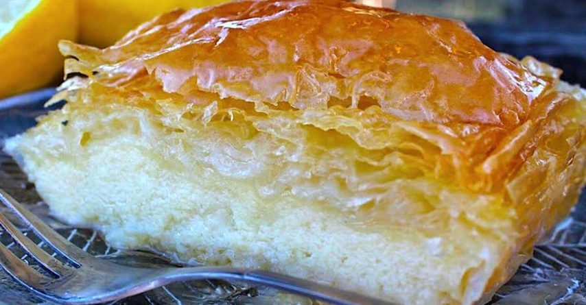Galaktoboureko, the tasty Greek dessert that everyone will adore