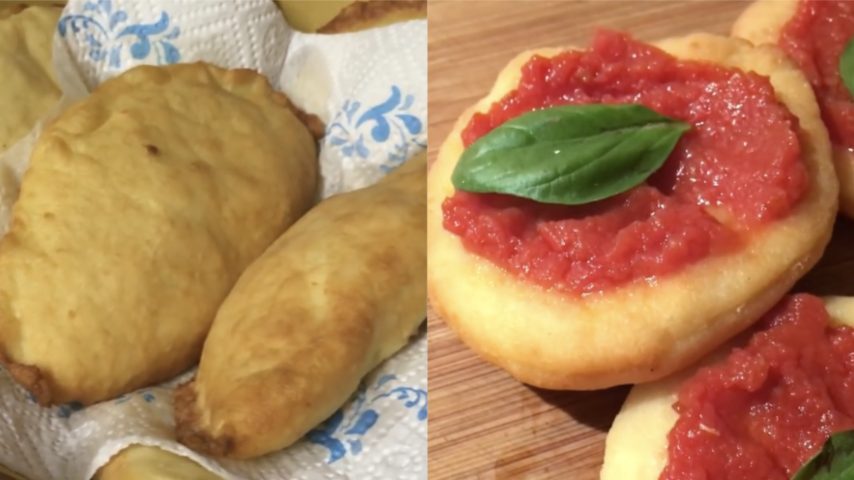 Calzones and mini fried pizza: the Italian recipe to try right now