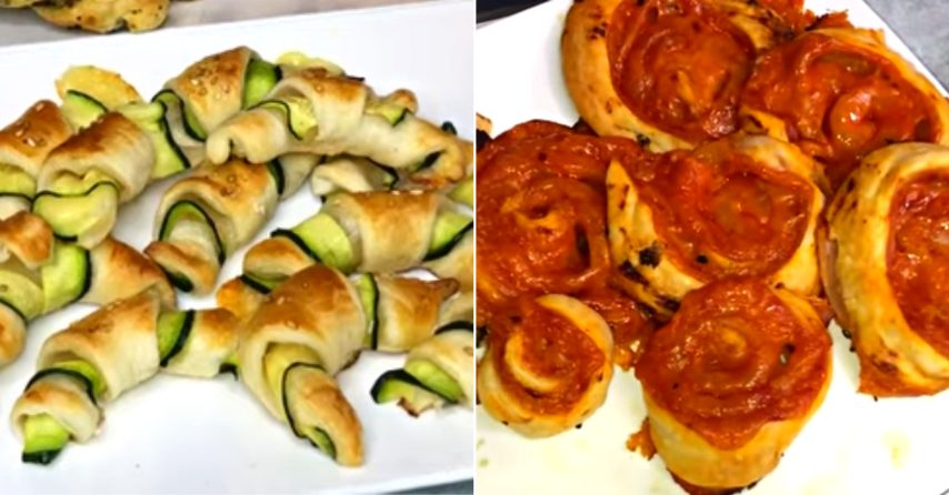 Puff pastry snacks: 4 ideas for a fanciful appetizer