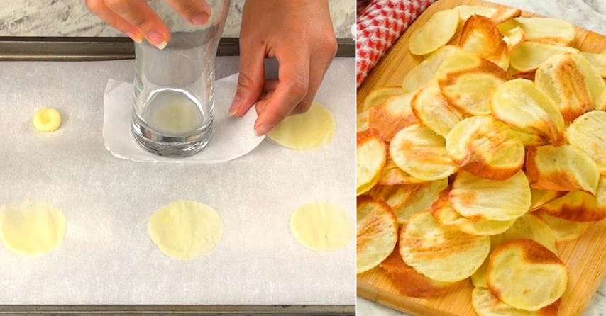 Easy potato chips: delicious and crunchy in just a few minutes!