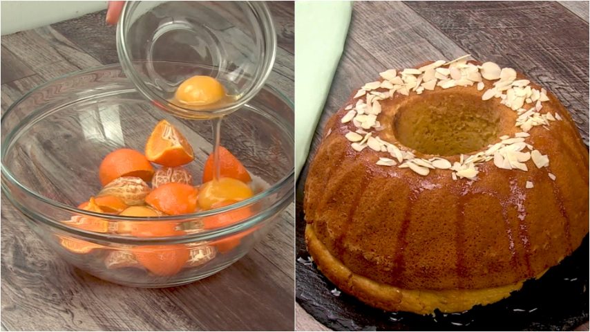 Tangerine donut: the trick to make it soft and irresistible!