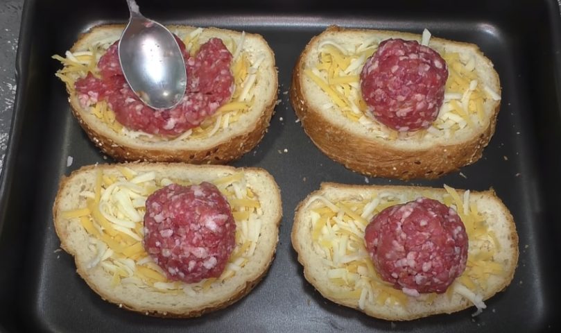 Meatballs bread: the tasty meal ready in 20 minutes