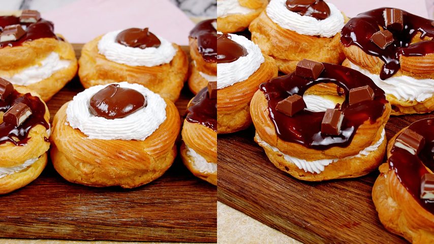 Choux pastry donuts: perfect for a tasty break!