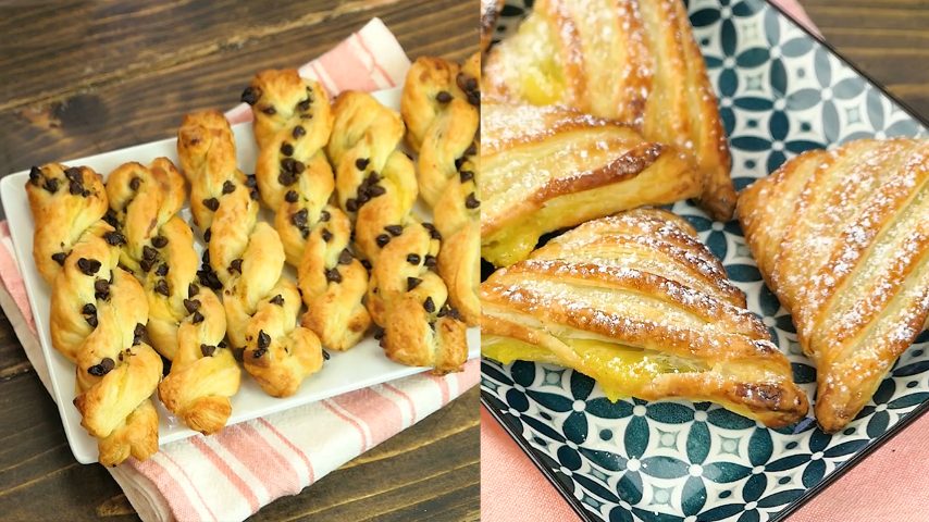 Sweet and original recipes with puff pastry!