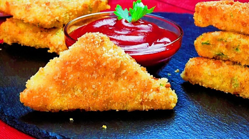 Potato triangles: the easy and tasty meal to make at home