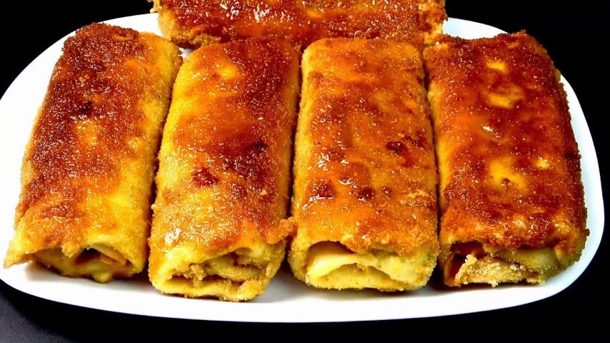 Fried crepes rolls with vegetables: a very savory and tasty recipe to try