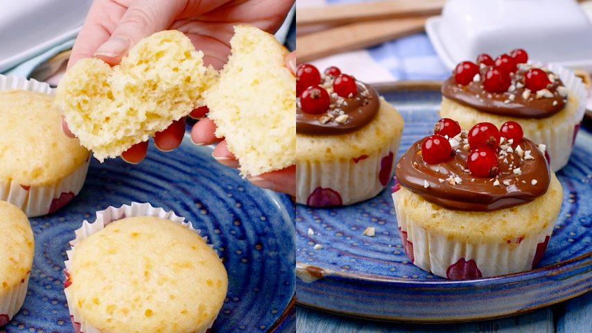 Steam muffins: very soft and delicious!