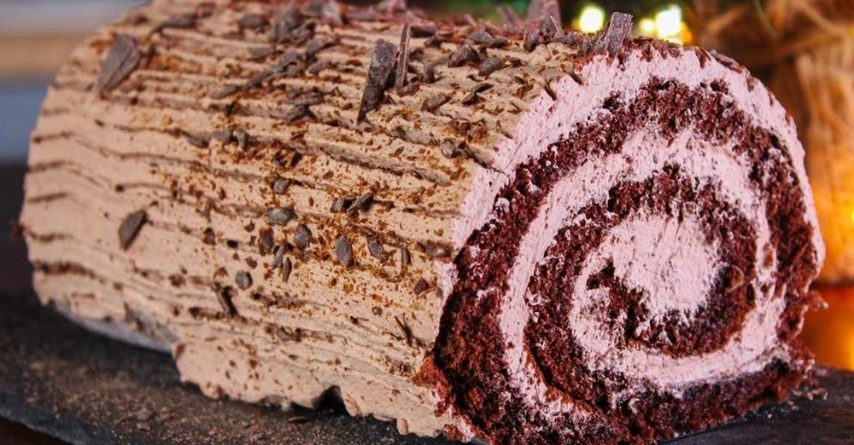 Chocolate Christmas log: the delicious dessert to surprise everyone